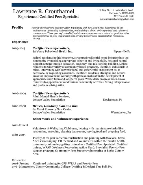 Resume- Dan N Apr 2016 | PDF