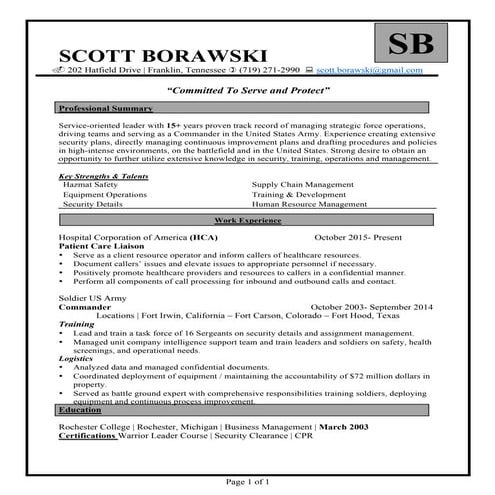 Robert RESUME | DOCX