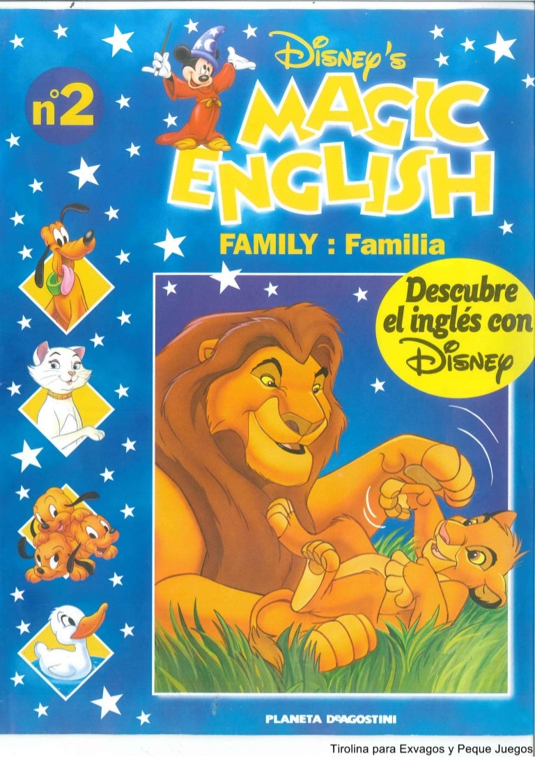 Disney Magic English Family familia