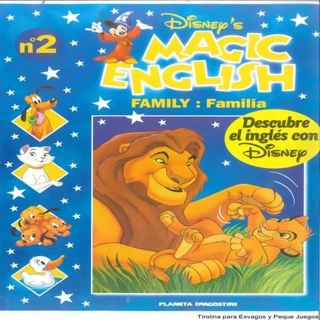 Disney Magic English Family familia | PDF