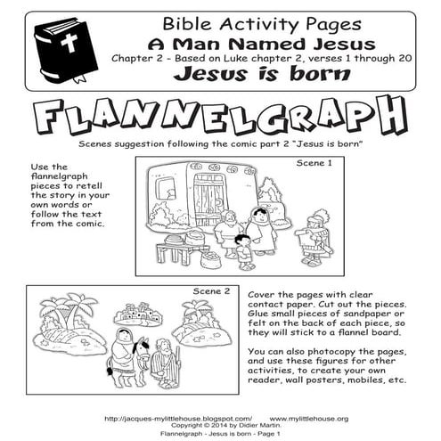 02 flannelgraph comic_2_color | PDF | Christianity | Religion ...