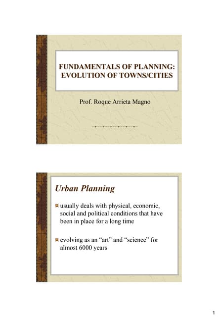 RADIAL CITY PLANNING | PPT