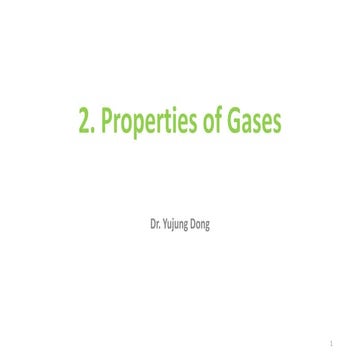 Properties of Gases | PPTX