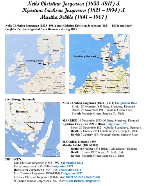 Elsa Margaret Marie Anderson & Holger Wilford Jorgensen | PDF