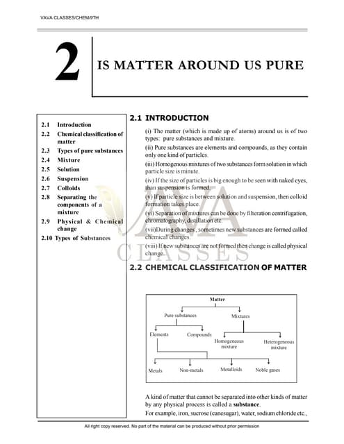 Classifications of Matter | PPT | Chemistry | Science
