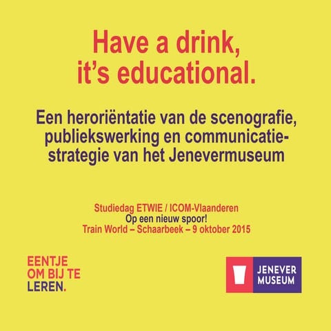 Davy Jacobs - Een heroriëntatie van de scenografie, publiekswerking en ...