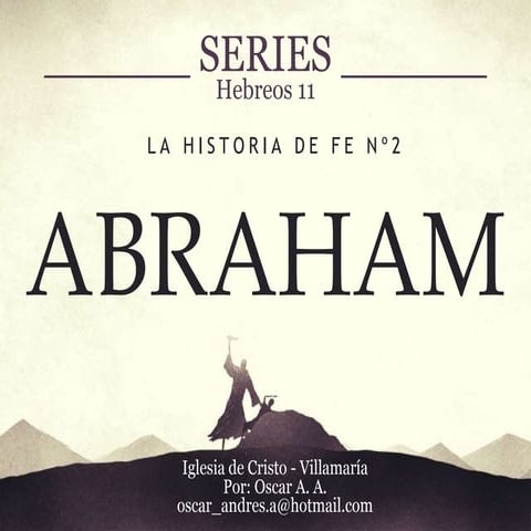 04 - LA HISTORIA DE ABRAHAM | PPTX