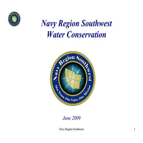 Navy Region Southwest Water Conservation - U.S. Navy | PDF