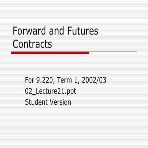 Future and Forward | PPT