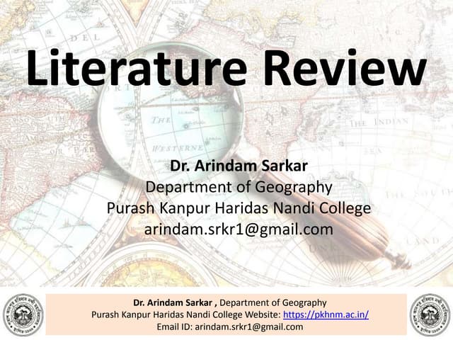 Research in geography | PPTX