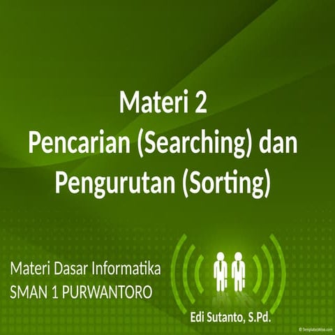 02 Materi 2 Pencarian dan Sorting Materi 5 Stack dan Queue.pptx