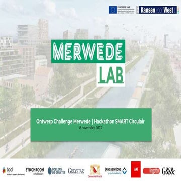 De wijk Merwede als groen hart van Utrecht | PPT