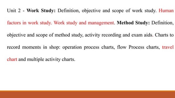 Recording techniques in method study | PPT
