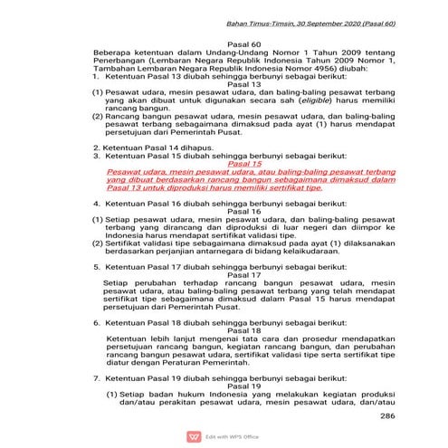 02 OKT Hasil Timus Pasal 60- 68 | PDF