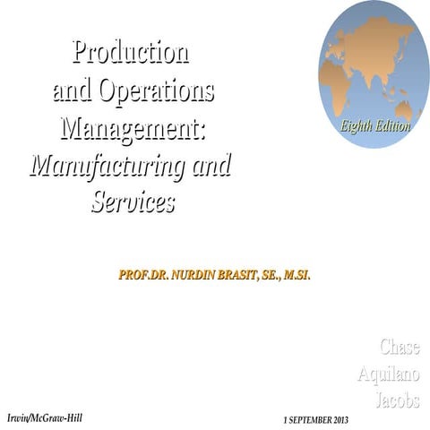 02 operation strategy & productivity | PPT
