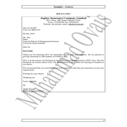 02 practical writing samples - more lettters | PDF