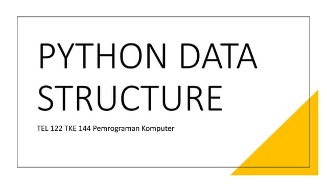 02 Python Data Structurepptx 6304