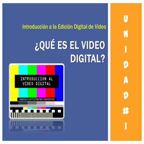 Qué es el video digital | PPTX