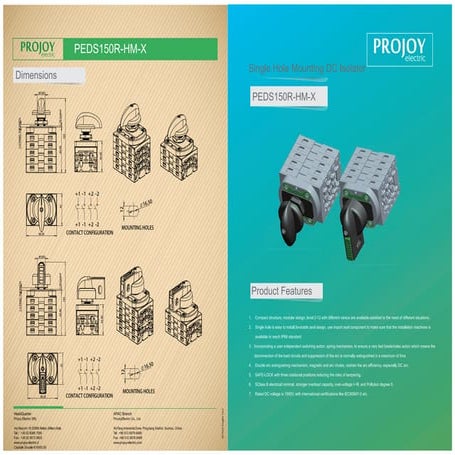 01 panel mounting dc isolator en | PDF