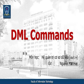 02 sql dml_commands | PPT
