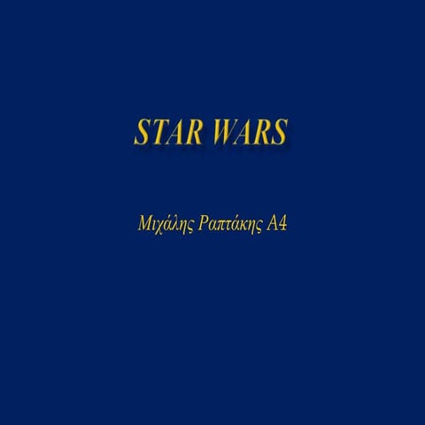 Starwars | PPTX