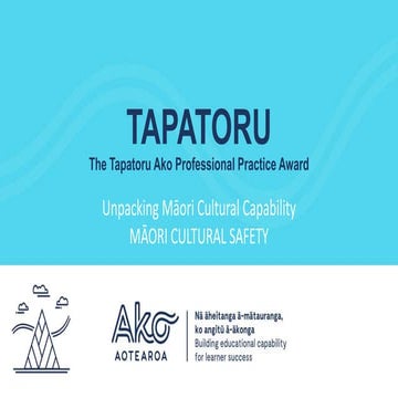 What is Maori Cultural Safety? | PPTX