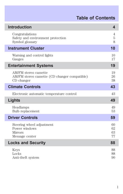 Mazda Dashboard Warning Lights: Symbols and Meanings [FULL LIST] | PDF