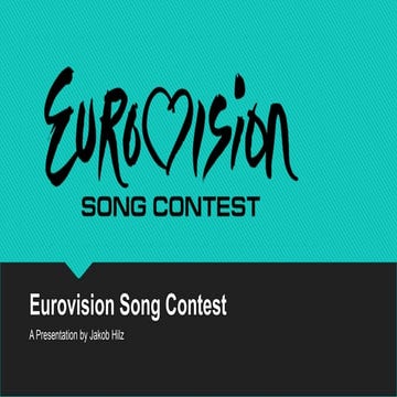 The Eurovision Song Contest | PPTX