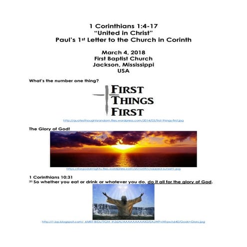 1st corinthians | PPTX