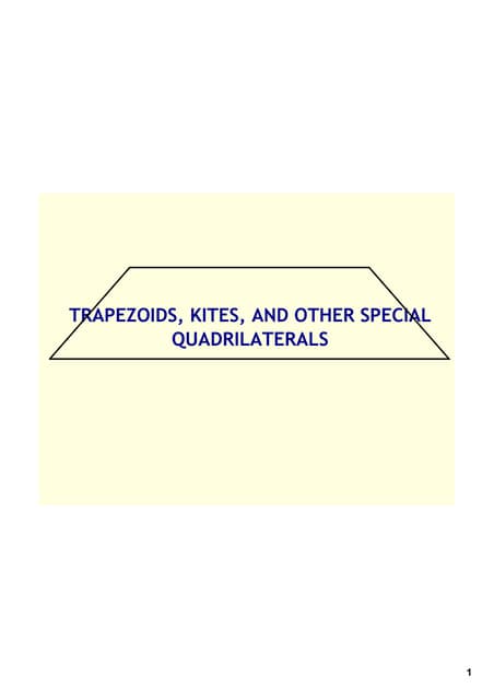 Theorems on kite | PPTX