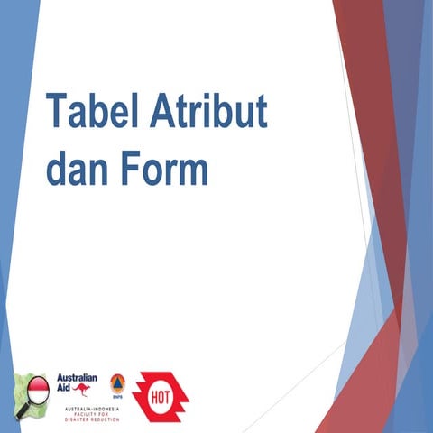 03 Tabel Atribut dan Form | PPT