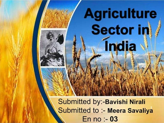 Agriculture in India | PPTX | Agriculture | Industries
