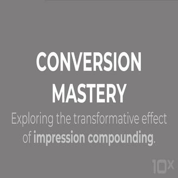 Conversion Mastery - Convert More Leads into Customers | PDF