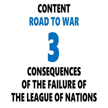 HISTORY IGCSE CONTENT - 20TH CENTURY OPTION - THE ROAD TO WW2 ...