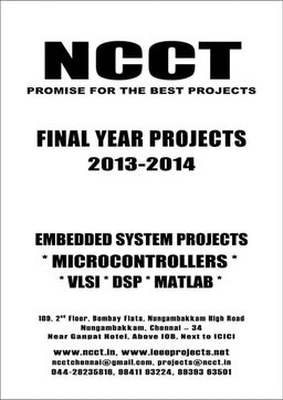 IEEE 2012 Embedded_project_titles_2012-13-final | PDF