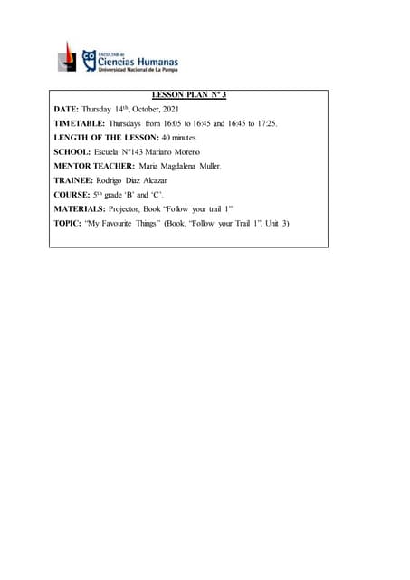 Lesson plan_Relative clauses. | PDF