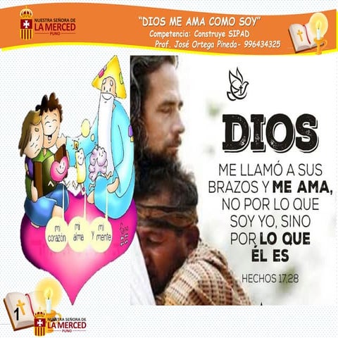 Dios me ama a mí. Poderoso mensaje para todos | PPT
