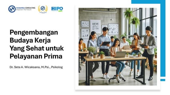 BUDAYA KERJA KELAS PERTAMA YANG PERLU DI MALAYSIA | PPT