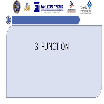 explanation of the concept of function in algorithms | PPT