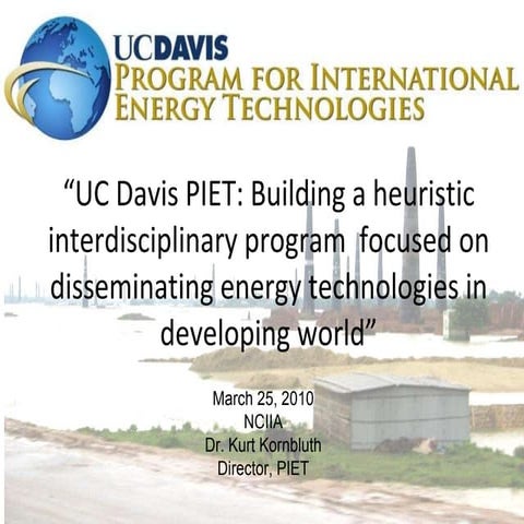 PIET: Building a heuristic, interdisciplinary program focused on ...