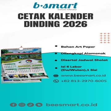 Percetakan Kalender Termurah kota Bekasi | PDF