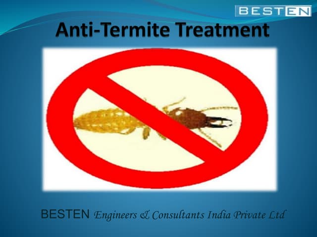Termite proofing materials | PPTX