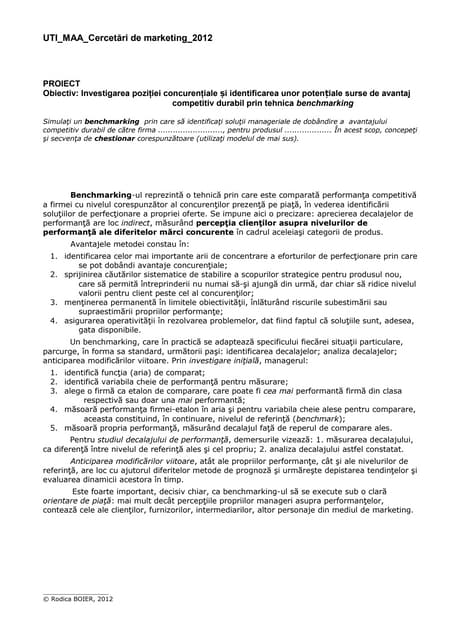 Proiect lectie analiza | PDF