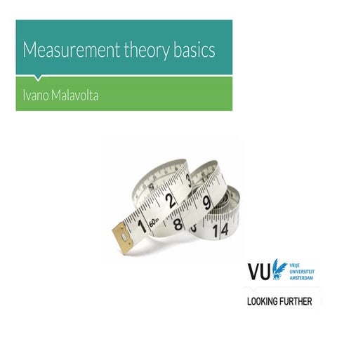 [03-B] Measurement theory basics | PDF