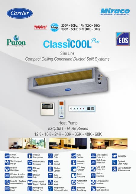 كتالوج تكييف كاريير كونسيلد انجليزي.pdfuj | PDF