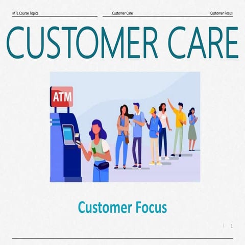 Customer Focus | PPTX