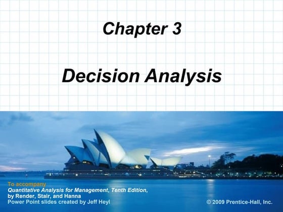 Decision making under uncertainty | PPT