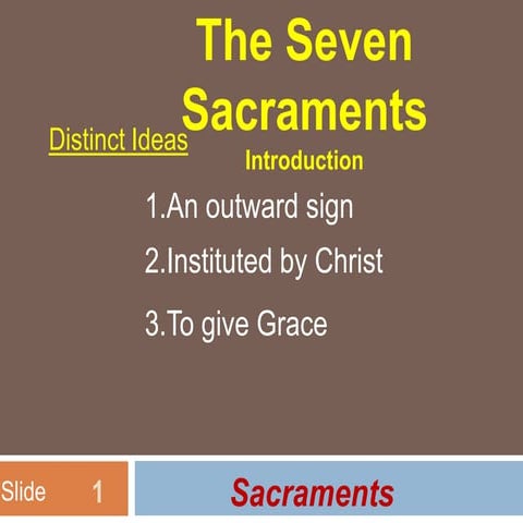 03 feb 2013 sacraments | PPT