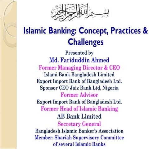 islamic-banking-concept-practices-challenges | PPT