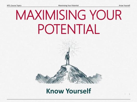 Know Yourself | PPT